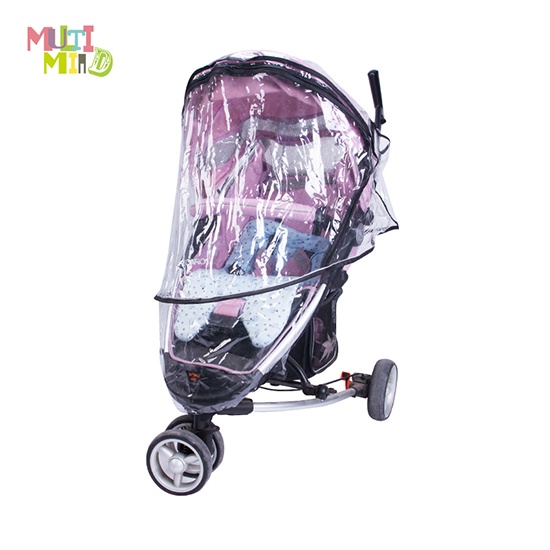 Baby Plastic outdoor stroller rain cover