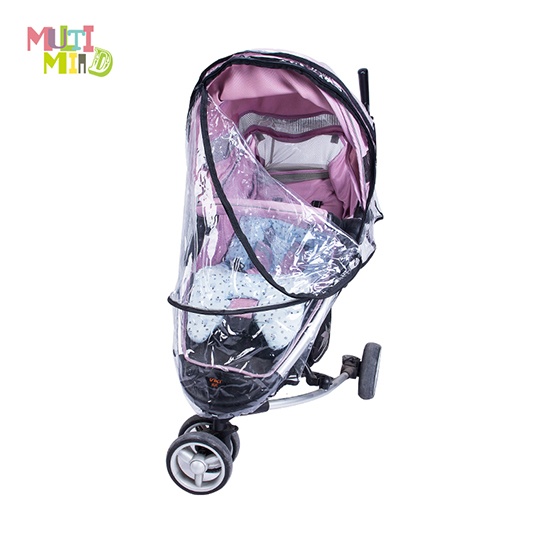 Baby Plastic outdoor stroller rain cover